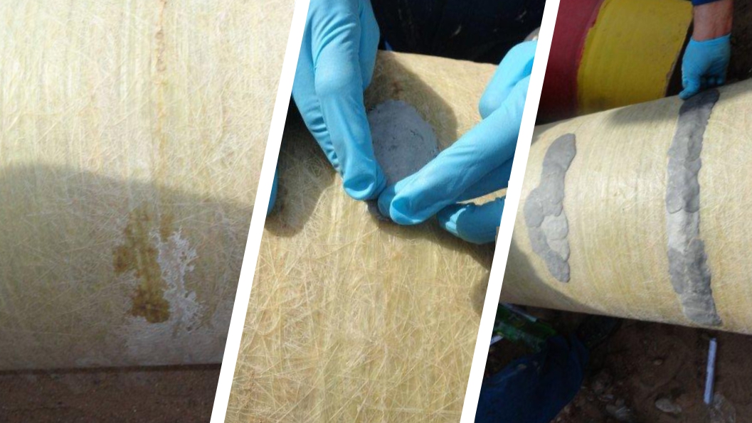 GRP Pipe External Surface Repair & Restoration | Sylmasta