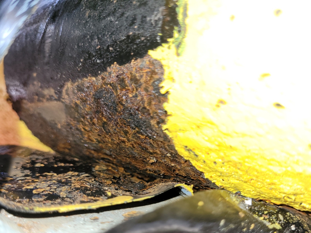 3 Metres of Corroded Steel Gas Pipe Repair | Sylmasta.net