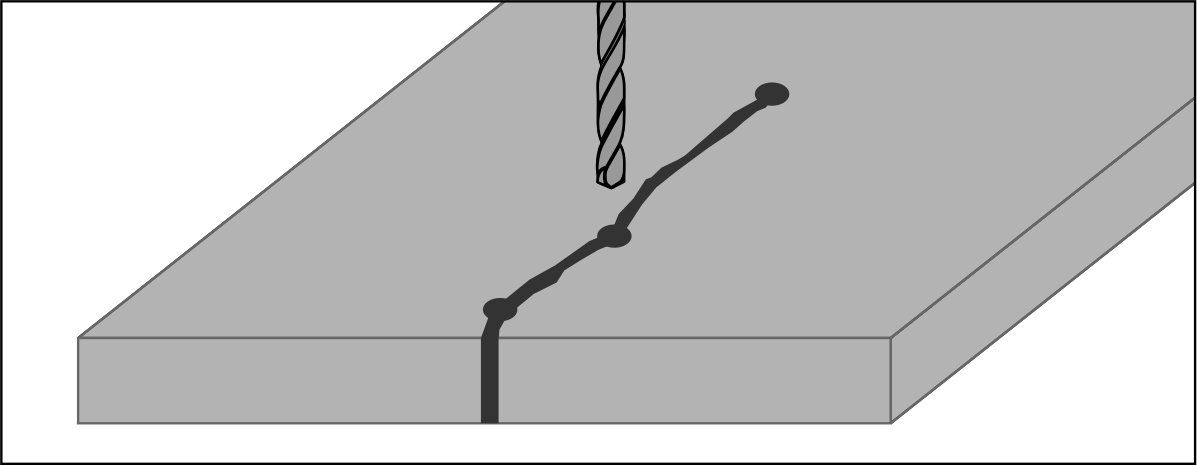 Metal Crack Repair - Rebuilding & Filling Metalwork Stress Crack