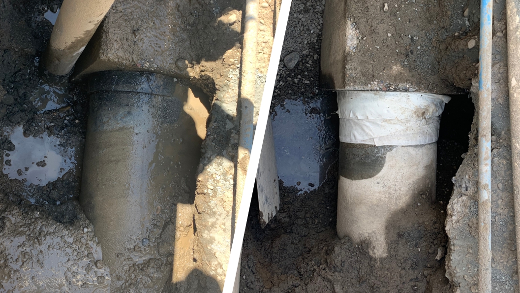 Concrete Water Main Pipe Break Repair Canada | Sylmasta.net